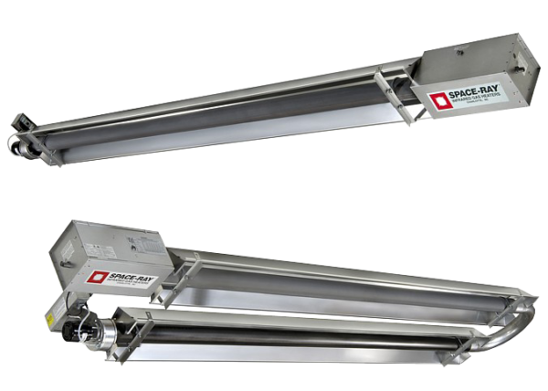 Infrared Gas-Fired Tube Heater | Radiant Tube Heating