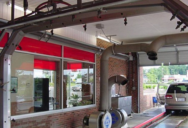 Dealership and Tunnel Car Wash Infrared Tube Heaters