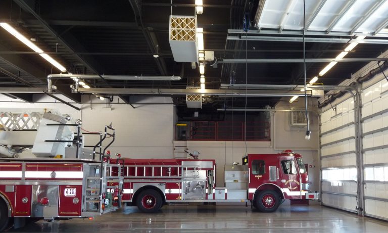 Locust Firestation - Space-Ray Infrared Gas Heaters
